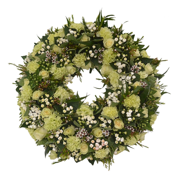 Rouwkrans Liszt - maat S (ø45cm) - Tuincentrum Ockenburgh Den Haag